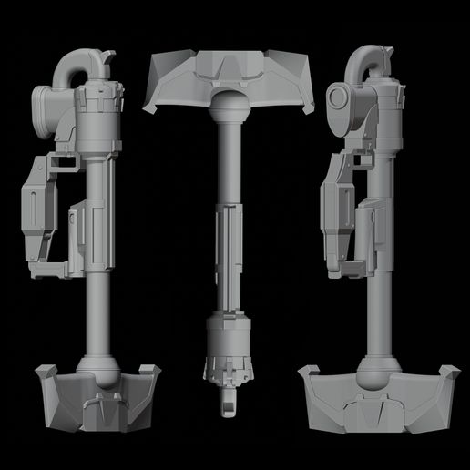 🔫 Elegg: Boom and Shock - Weapon Pack- Nikke Cosplay Prop・ STL File for ...