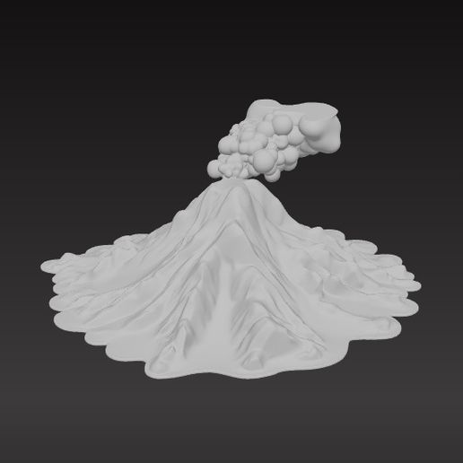 🌋 volcano・ STL File for 3D printing・Cults