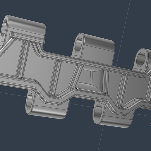 🛤️ 1/35 T-55 RSMh track・ STL File for 3D printing・Cults