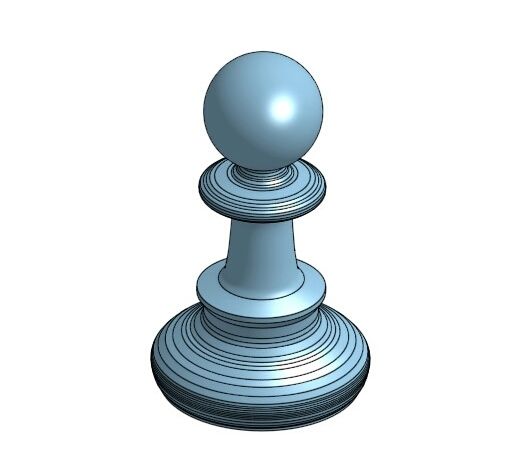 STL file chess pawn ♟️ ・3D printing template to download・Cults