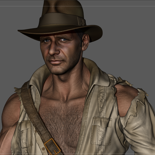 👽 Indiana Jones・ 3D File for ・Cults