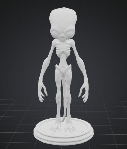 3D file Otherworldly Alien Fanart for 3D Printing" 🌌🔮 ・3D printer model ...