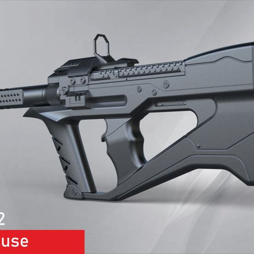 🔫 DESTINY 2 - The Recluse Legendary energy submachine gun・ 3D File for ...