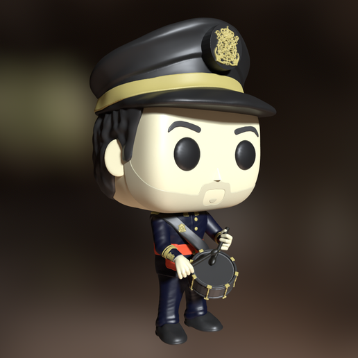 🥁 Funko Drum・ OBJ File for 3D printing・Cults