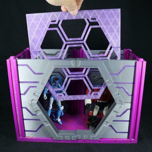 🤖 Sistema CyberBase - Célula Decepticon de Transformers Netflix WFC ...