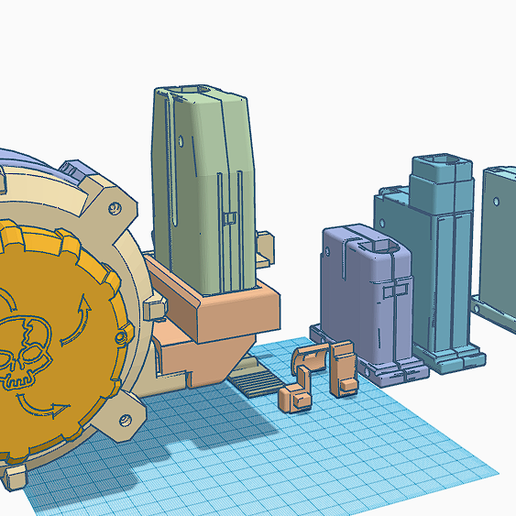 🥁 DRUM RIGHT SIDE 100 PAINTS FOR THE MAJORITY MAGFED・ STL File for 3D ...