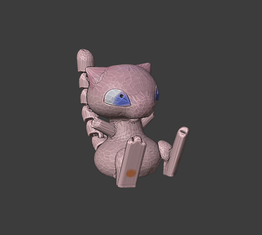 🐉 Articulated Mew!・Free STL File for ・Cults