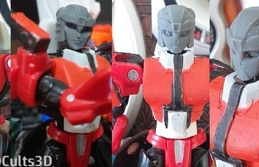 🤖 Papil head variants・ 3D File for 3D printing・Cults