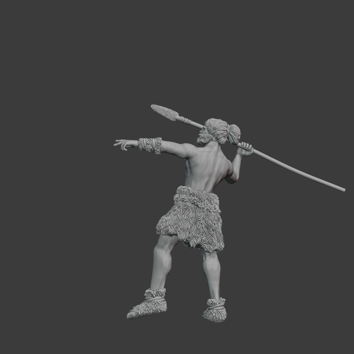🎲 Stone Age Tribe 5 - 52 mm・Free 3D File for 3D printing・Cults