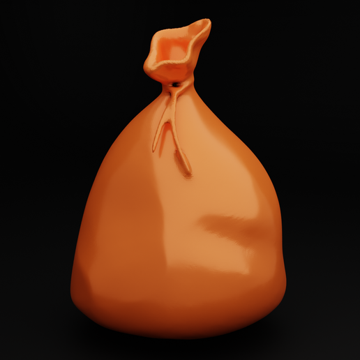 🎲 Simple Sack (1/35, 1/43, 1/72 Scale)・Free STL File for 3D printing・Cults