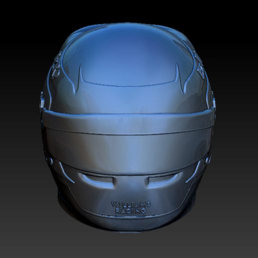 Archivo STL Franco colapinto helmet 2024 williams racing 🪖 ・Plan para ...