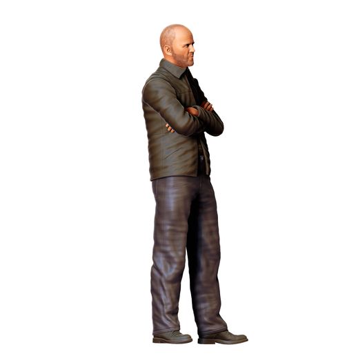 🤌 N2 Handsome Rob Jason Statham The Italian Job・ STL File for 3D ...