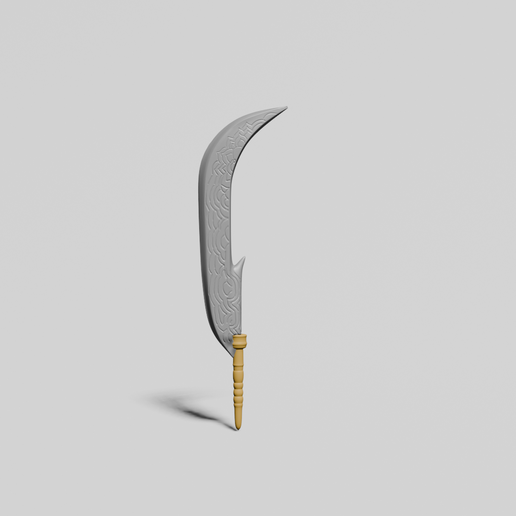 🔫 ira Cosplay Go Dok Woldo Glaive weapon Kpop Demon Hunters・ STL File ...