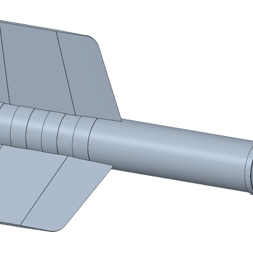 🚀 WAC Corporal rocket model・ STL File for 3D printing・Cults