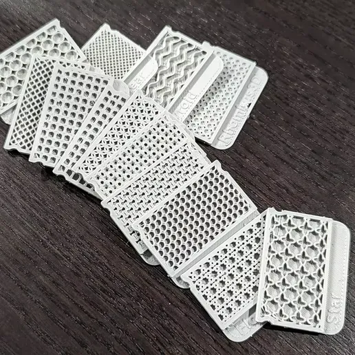 Free 3D file Autodesk Fusion 360 Infill Sample Swatches 🧞‍♂️ ・3D ...