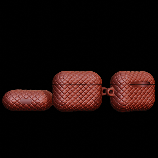 🍎 Geometric Woven Pattern AirPods 3 Case・ STL File for 3D printing・Cults