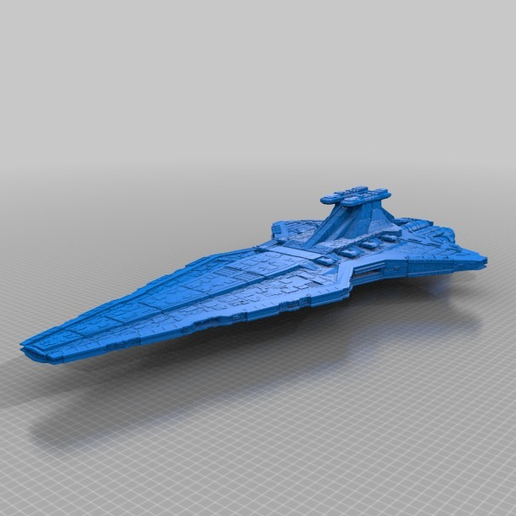 ⭐ Venator-style Super star destroyer high detail・ 3D File for ・Cults