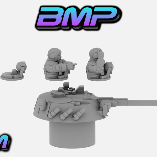 🎲 BMP Infantry Fighting Vehicle・ 3D File for 3D printing・Cults