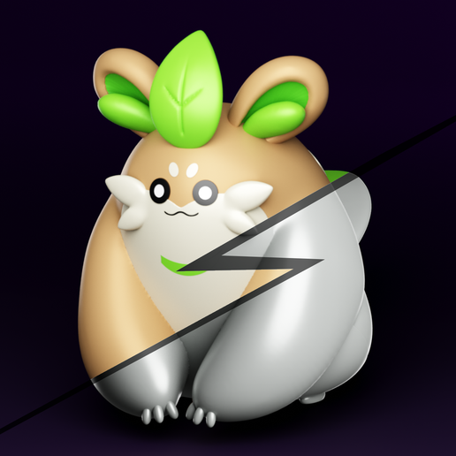 🐉 Palworld Herbil #141 FanArt・ STL File for 3D printing・Cults