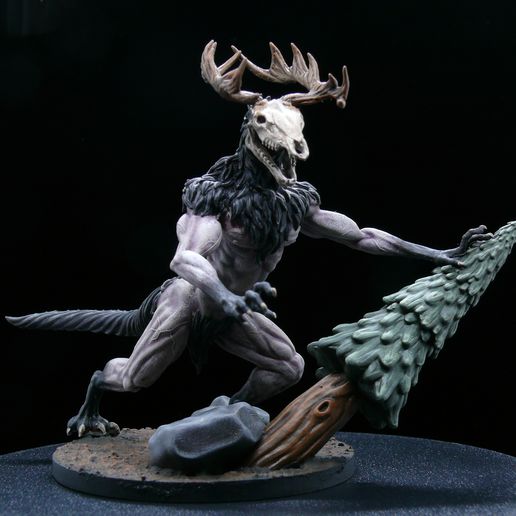 🎲 Wendigo models and props SFW・3D Print with the Elegoo Saturn 4 Ultra ...