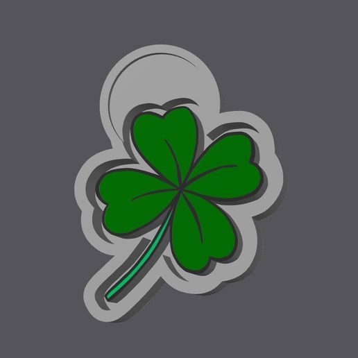 STL file Four leaf Clover Freshie Mold Housing ☘️ ・3D printing design ...
