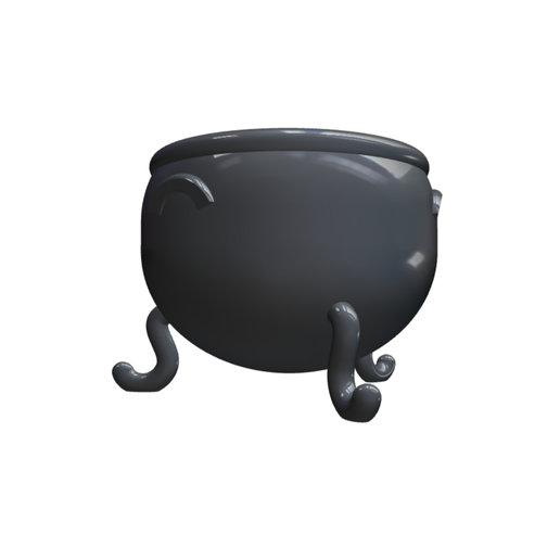 🧙‍♀️ Set Of Cauldrons・Free STL File for 3D printing・Cults