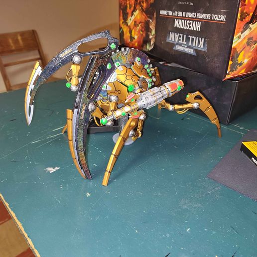 🛰 Cyber Lord / Space Zombies Heavy Spider Construct・3D Print・Cults