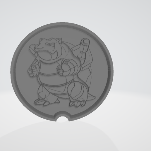 STL file pokecaps Tortank Blastoise 🆕 ・3D printer model to download・Cults