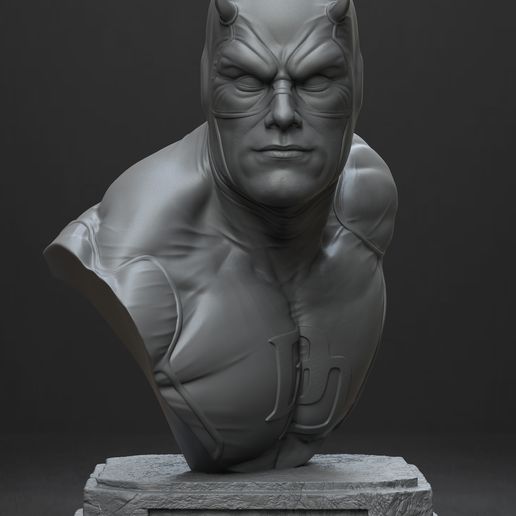 👤 DAREDEVIL BUST・ STL File for 3D printing・Cults