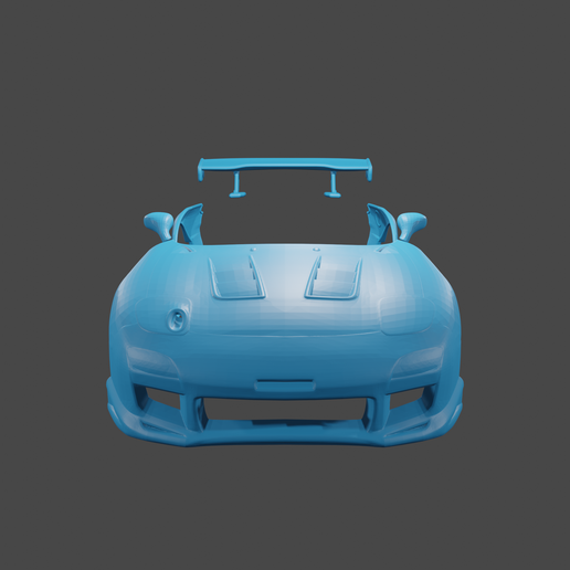 🚗 1/64 BODYKIT MAZDA RX7 SPIRIT R・ STL File for 3D printing・Cults