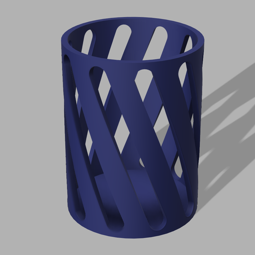 🪴 Pot crayon・ 3MF File for 3D printing・Cults