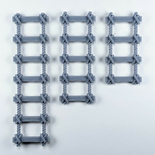 🐉 Rope ladders・ 3D File for 3D printing・Cults