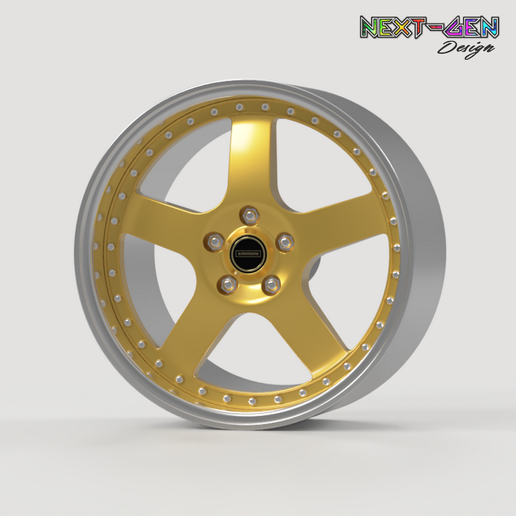 🧑‍🏭 Next-Gen Rim - Simmons Wheels "FR1" (5 Spoke) - Real Rims for Scale ...