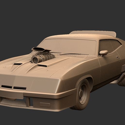 🚙 Ford Falcon XB GT Coupé - Australian Muscle Legend High-Detail 3D ...