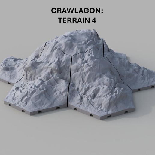 🪨 CRAWLAGON: *TERRAIN 4 Set* || RC rock crawling system for 1/24, 1/18 ...