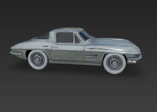 🚙 American Icon in 3D: Chevrolet Corvette C2 Model・ STL File for 3D ...