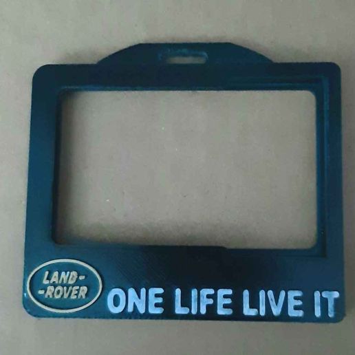 免费 STL 文件 Land rover badge holder 📛 ・可下载 3D 打印模型・Cults