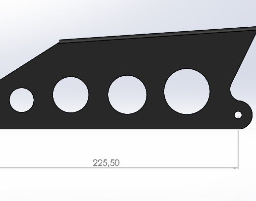 STL file Motorcycle chain cover on-off 🏍️ ・Model to download and 3D ...