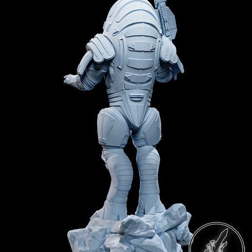 ♂️ Wrex・ STL File for ・Cults