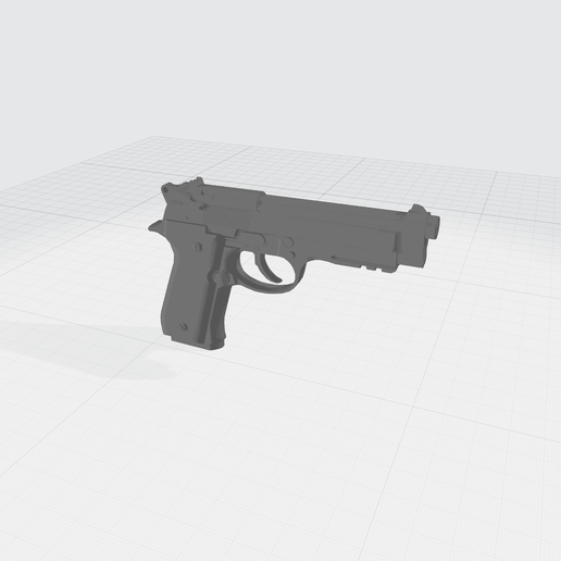 🔫 PISTOL 2 | STL, OBJ | WEAPONS | KEYCHAIN | 3D PRINT | 4K | TOY・Free ...
