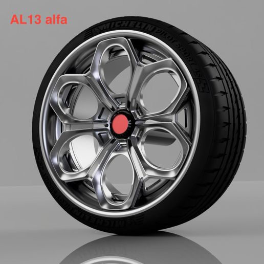🛞 AL13 Wheels - R110 1/24 1/18・ STL File for 3D printing・Cults