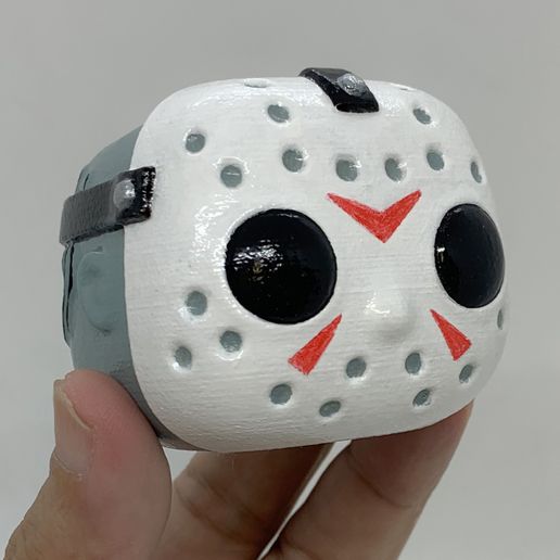 🪴 JASON FRIDAY THE 13TH PLANTER・ STL File for 3D printing・Cults