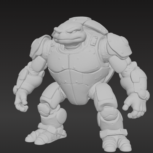 🐢 Mecha Turtle・ STL File for 3D printing・Cults