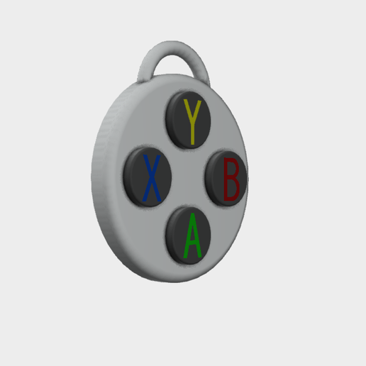 Free STL file Xbox ONE Controller Keychain 🎮 (STEP)・3D printer model to ...