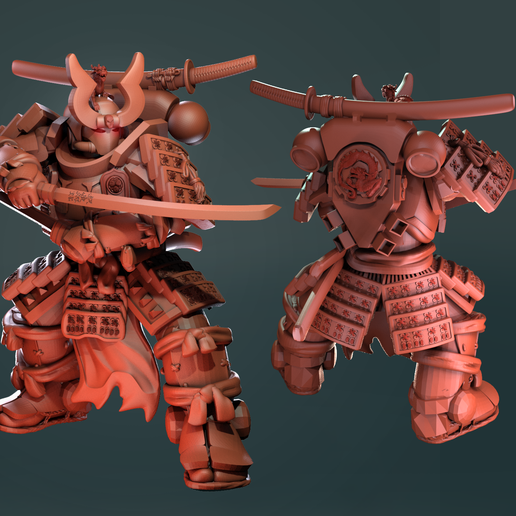 warrior prints 3d