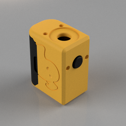 Archivo STL DIY Hellfire Cobra Mod Chip basic 18350 BoxMod 🔌 ・Objeto de ...