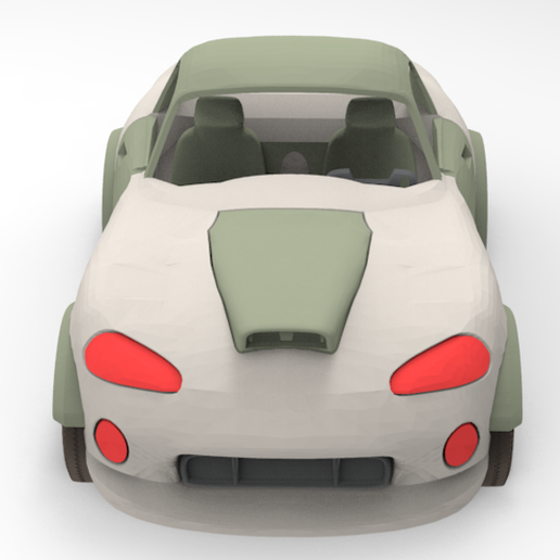 Free STL file Car V12 🚗 ・Model to download and 3D print・Cults