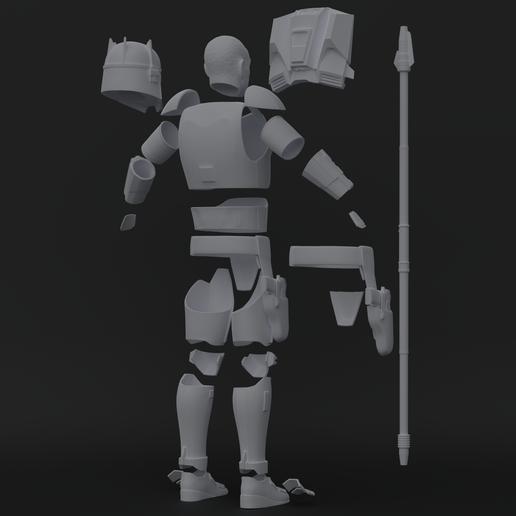 ⭐ Moff Gideon armor - One12 - STL files 3D print model・ STL File for 3D ...