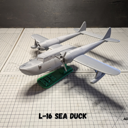 🦆 Conwing L-16 SEA DUCK from TaleSpin・ STL File for 3D printing・Cults