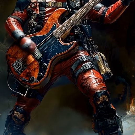 Archivo 3MF Deadpool Rock 🪨 ・Plan de impresión en 3D para descargar・Cults
